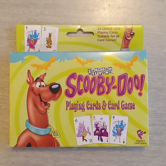 Scooby-Doo | Toys | Scoobydoo Playing Cards And Card Game | Poshmark
